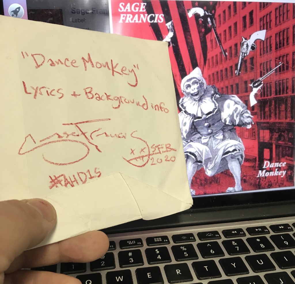 Sage Francis "A Healthy Distrust" Song Breakdowns + Lyrics - Strange ...